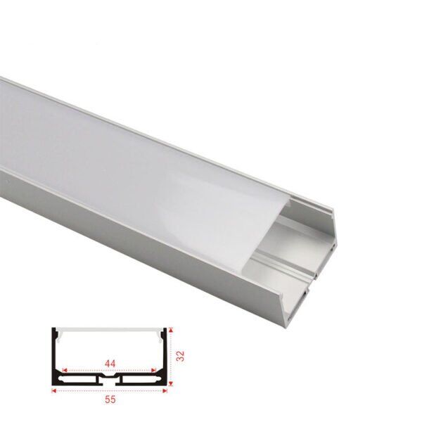 Large Aluminum Track Channel Aluminum Profile - Dream LED Strips